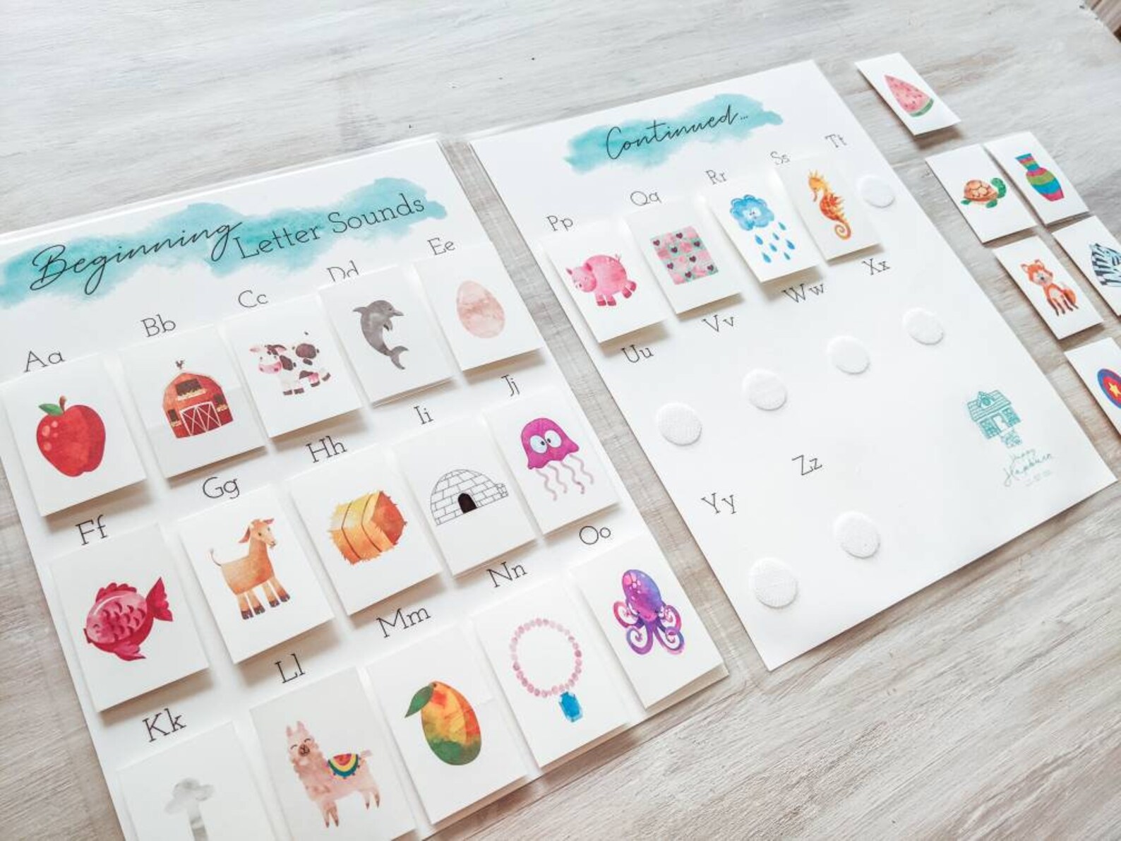 Beginning Sounds Letter Sounds Learning to Read Preschool | Etsy