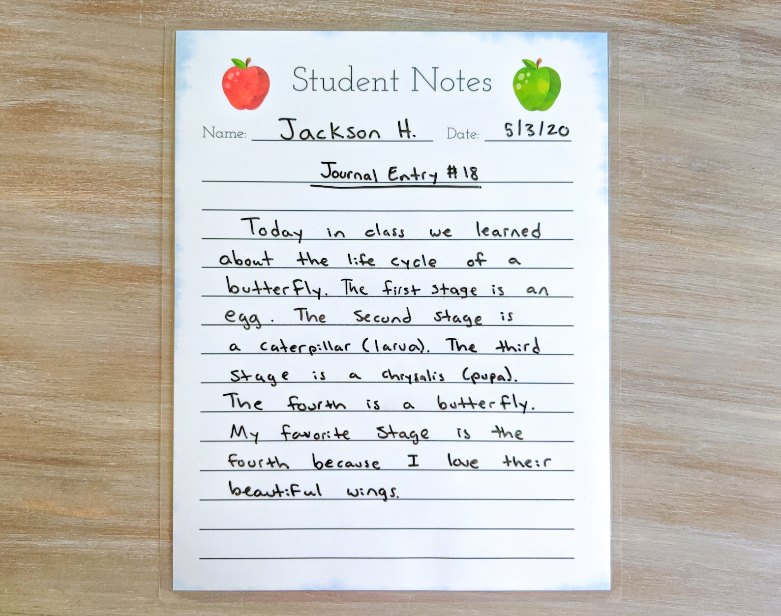 Pretend Teacher Set, Laminated Pretend Teacher, Personalized Gift, Role ...