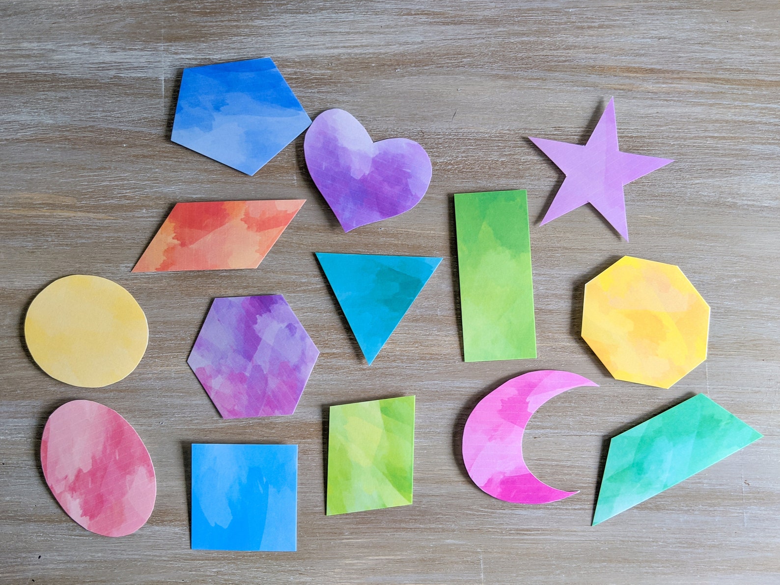 Shape Matching Learning Shapes Toddler Busy Book Shape | Etsy