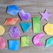 Shape Matching Learning Shapes Toddler Busy Book Shape - Etsy