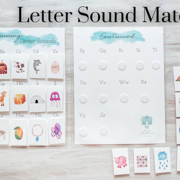 Beginning Sounds - Etsy