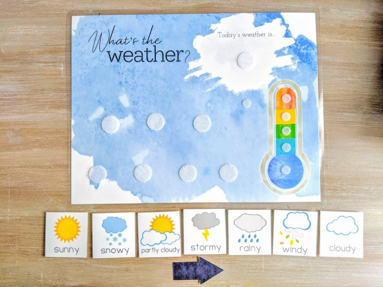 Weather Chart Digital Download Weather Chart Homeschool - Etsy