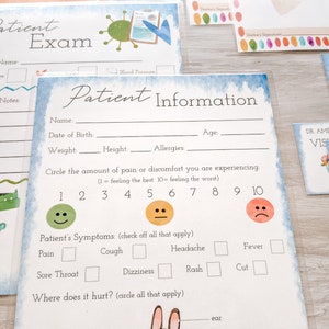 Pretend Play, Dramatic Play, Pretend Doctor Set, Personalized Kids Gift ...