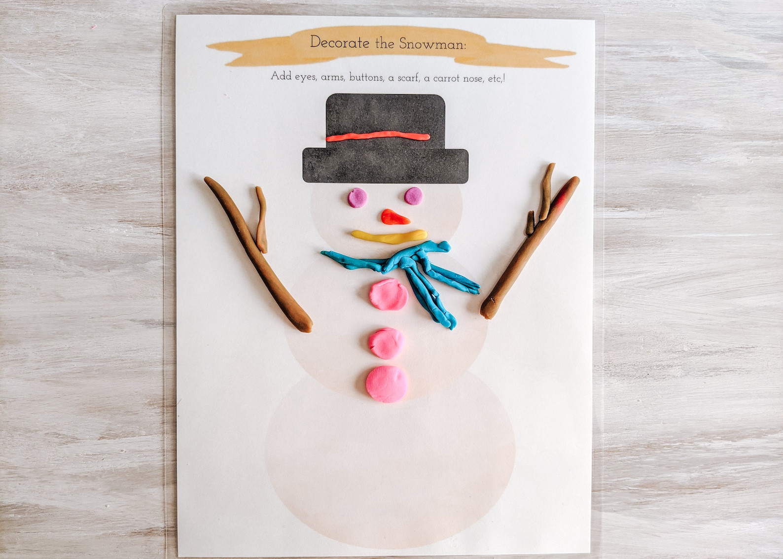 Play Dough Mats Christmas Themed Digital Download Playdoh | Etsy