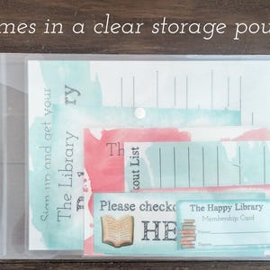 Pretend Library, Pretend Play, Pretend Library Set, Dramatic Play ...