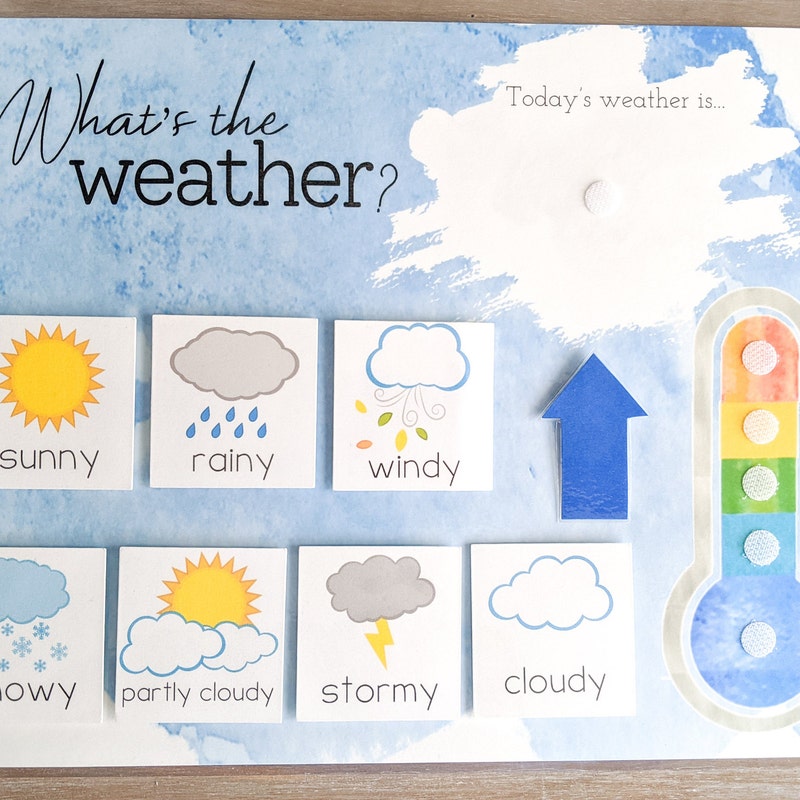 Weather Chart - Etsy