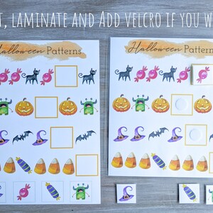 Halloween Educational Activity Bundle Digital. Fall Preschool ...