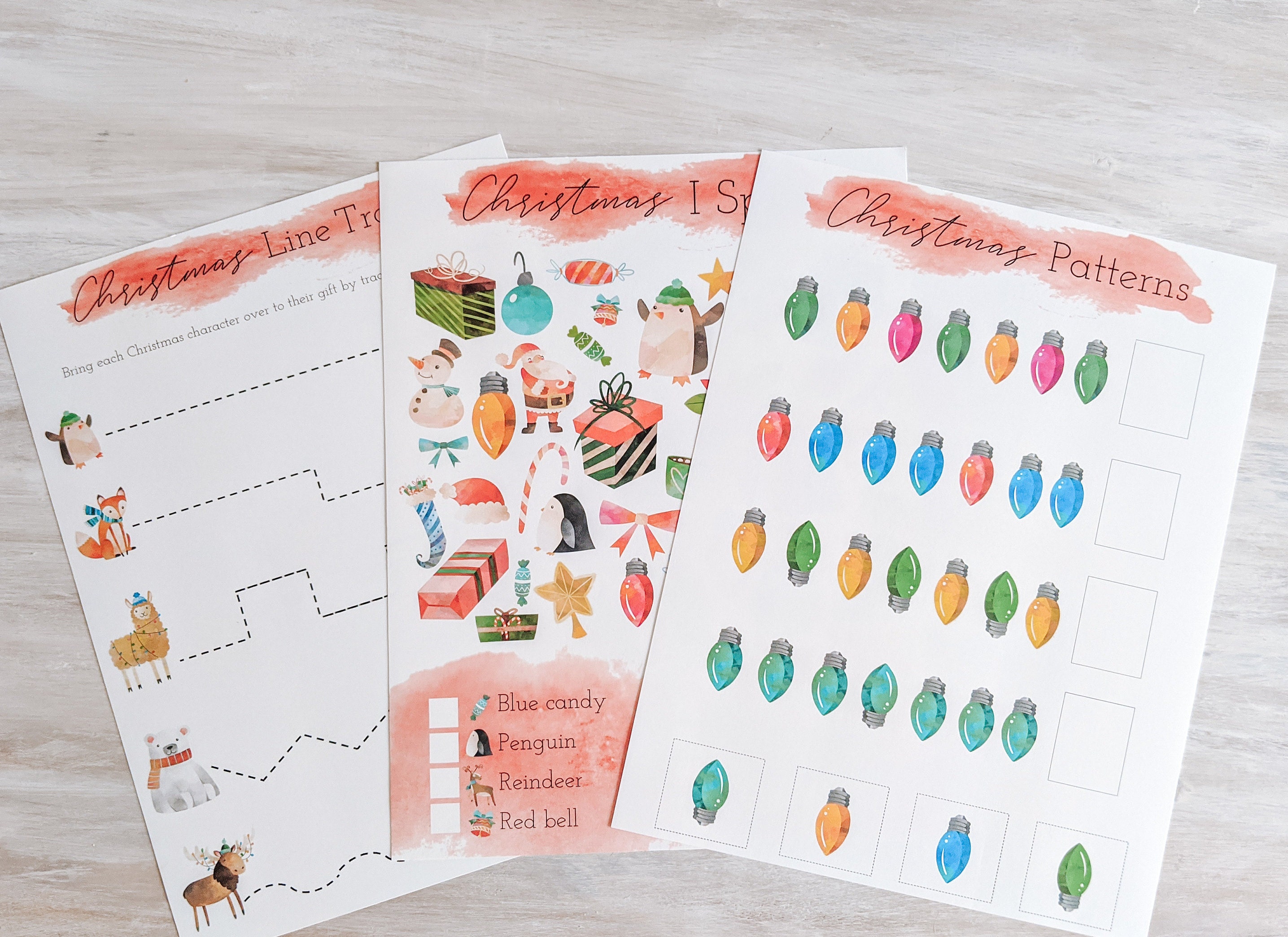 Christmas Activity Printable BUNDLE Homeschool Activities | Etsy