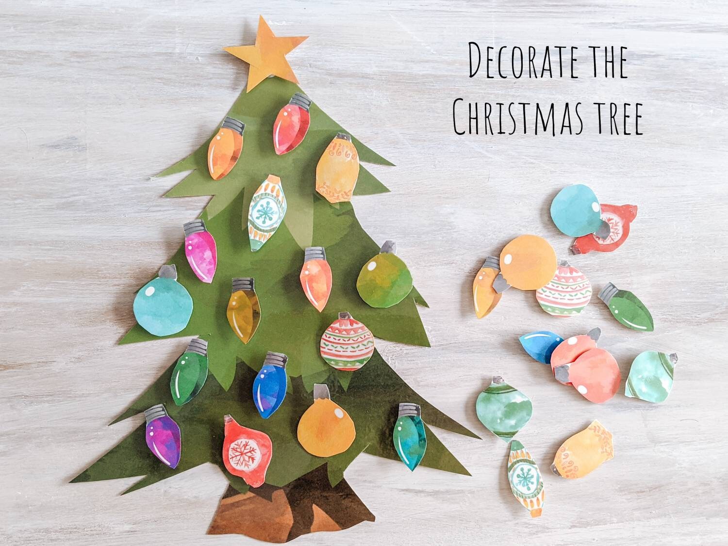 Christmas Activity Printable BUNDLE Homeschool Activities | Etsy