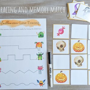 Halloween Educational Activity Bundle Digital. Fall Preschool ...