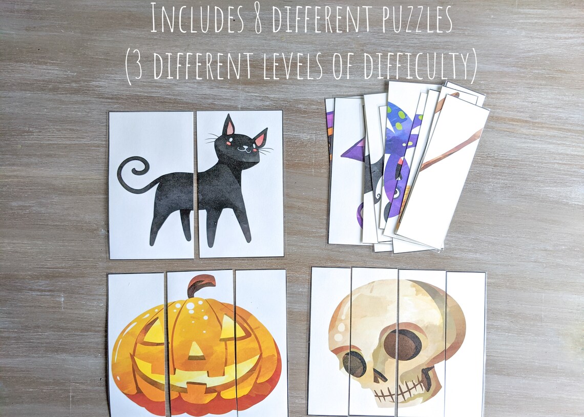 Halloween Educational Activity Bundle Digital. Fall Preschool | Etsy