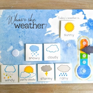 Weather Chart, Digital Download Weather Chart, Homeschool Daily Weather ...