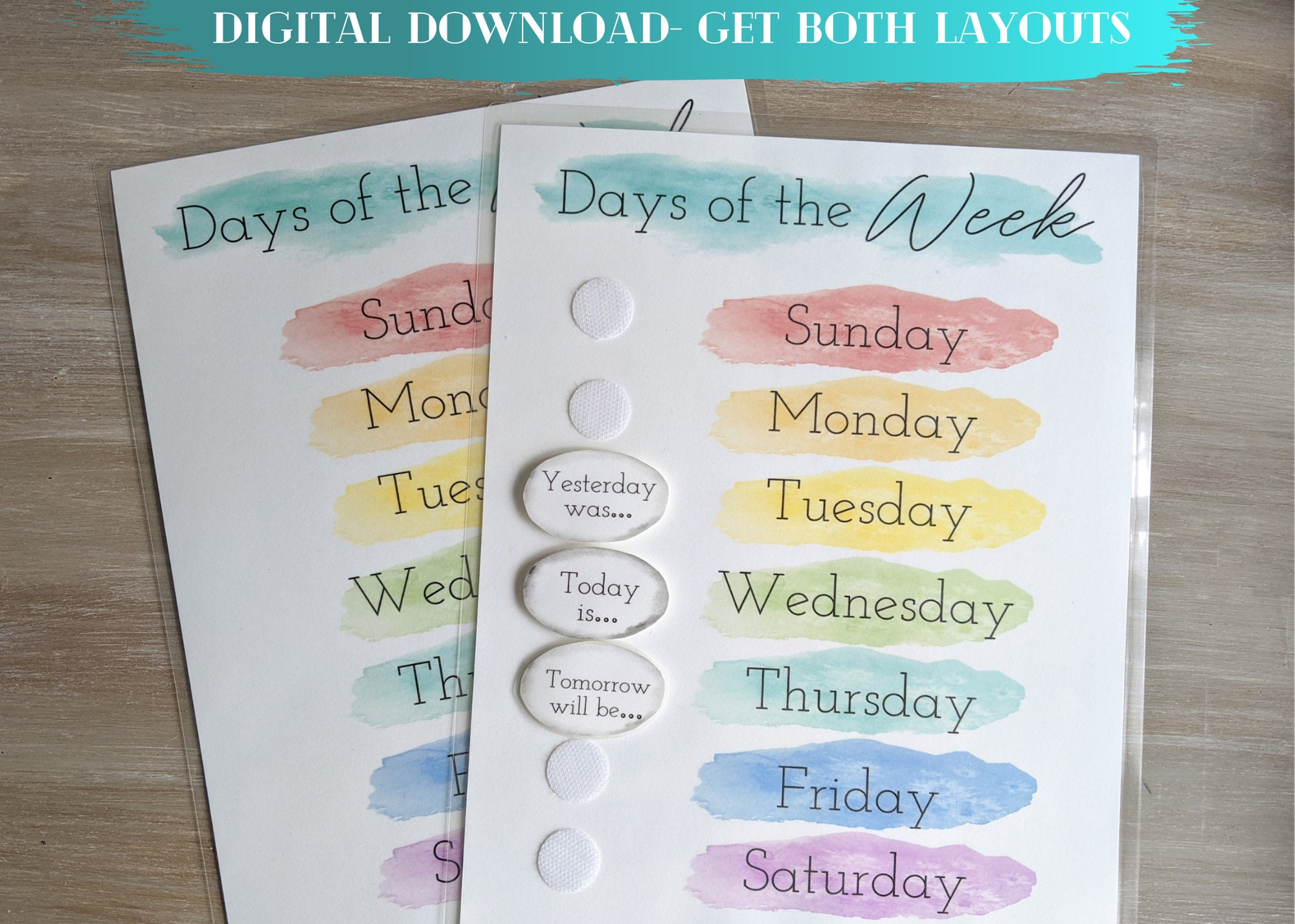 Spanish Learning Charts Custom Listing Digital Download - Etsy