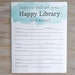 Pretend Play Library Set, Digital Download, Personalized Pretend Play ...