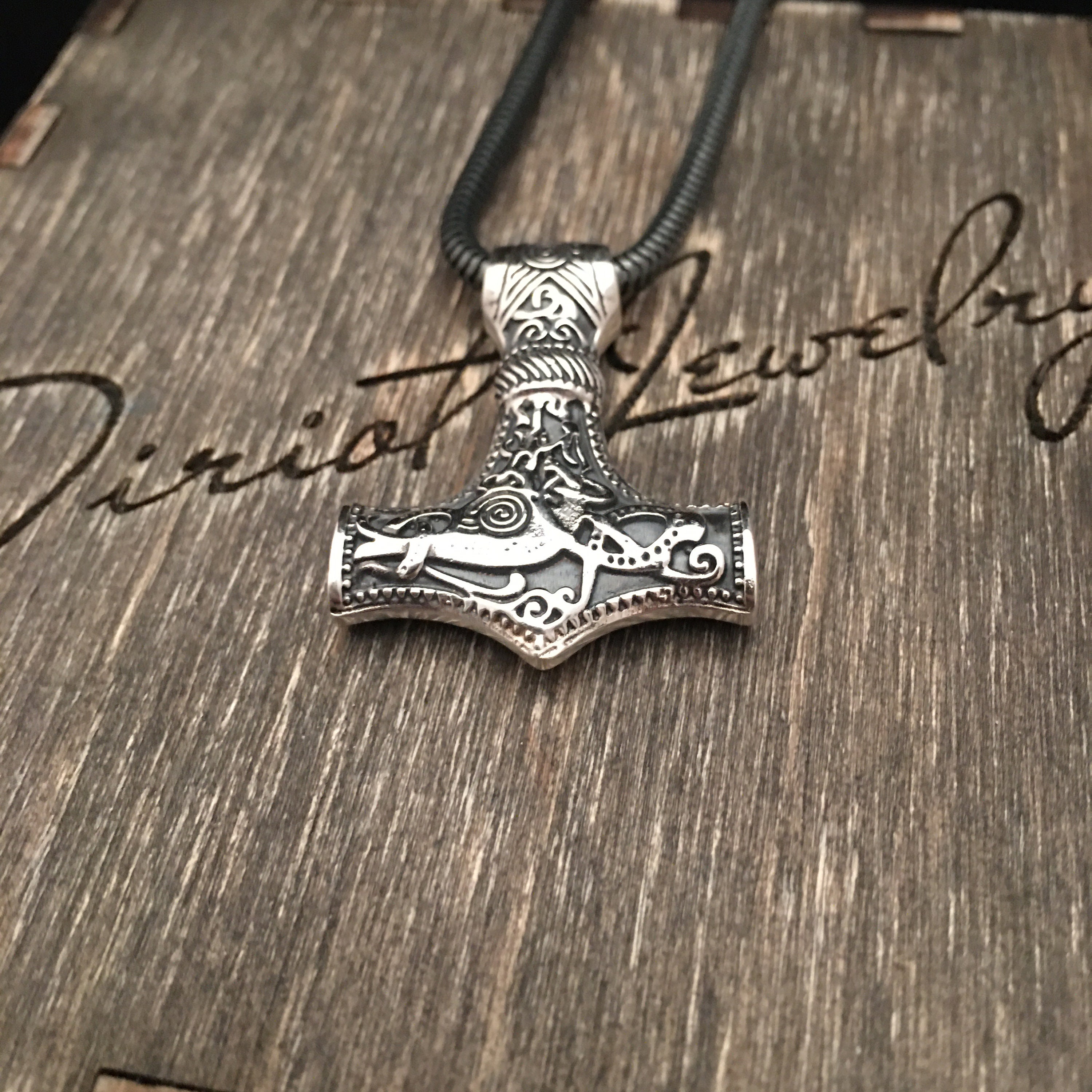 Thor's Hammer Mjolnir Viking Jewelry Scandinavian Norse - Etsy
