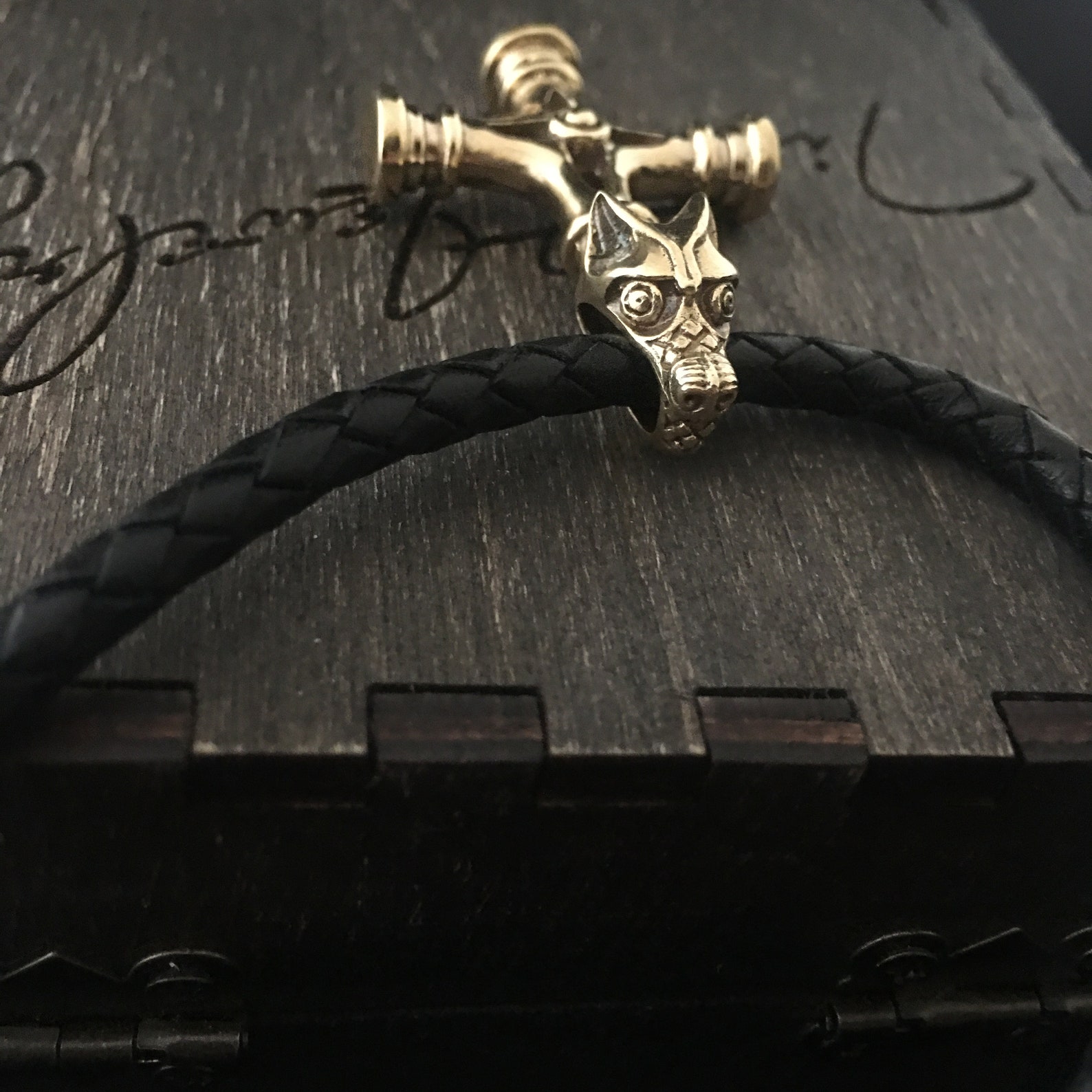 Viking Wolf Cross Hammer Mjölnir Pendant Necklace - Etsy