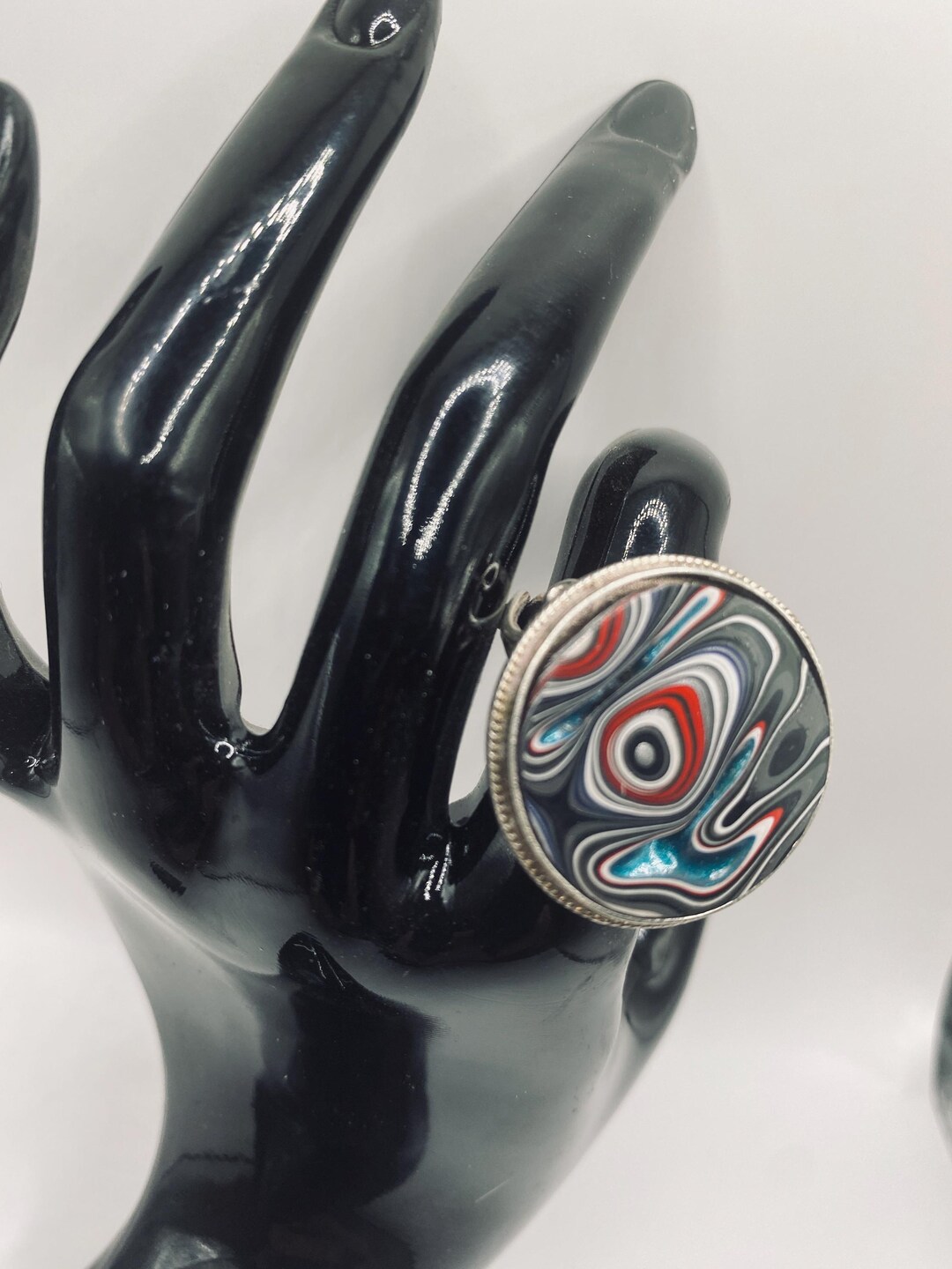 Stunning Fordite Ring - Etsy