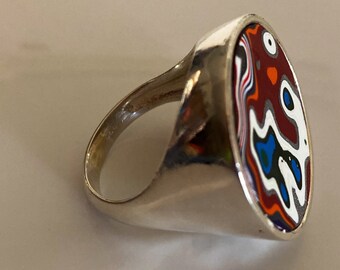 Mens Fordite Ring - Etsy