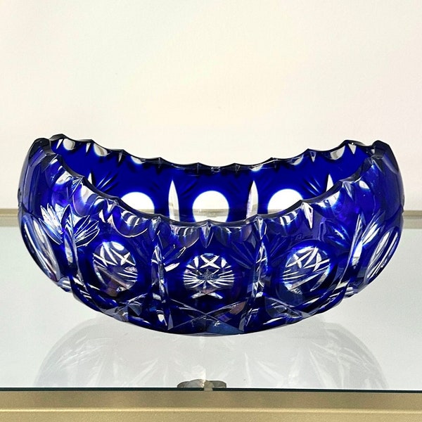 Cobalt Blue Bowl - Etsy