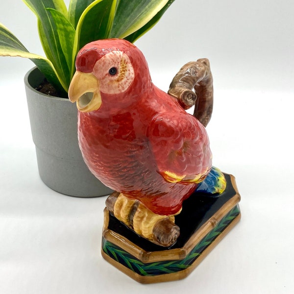 Ceramic Parrot - Etsy