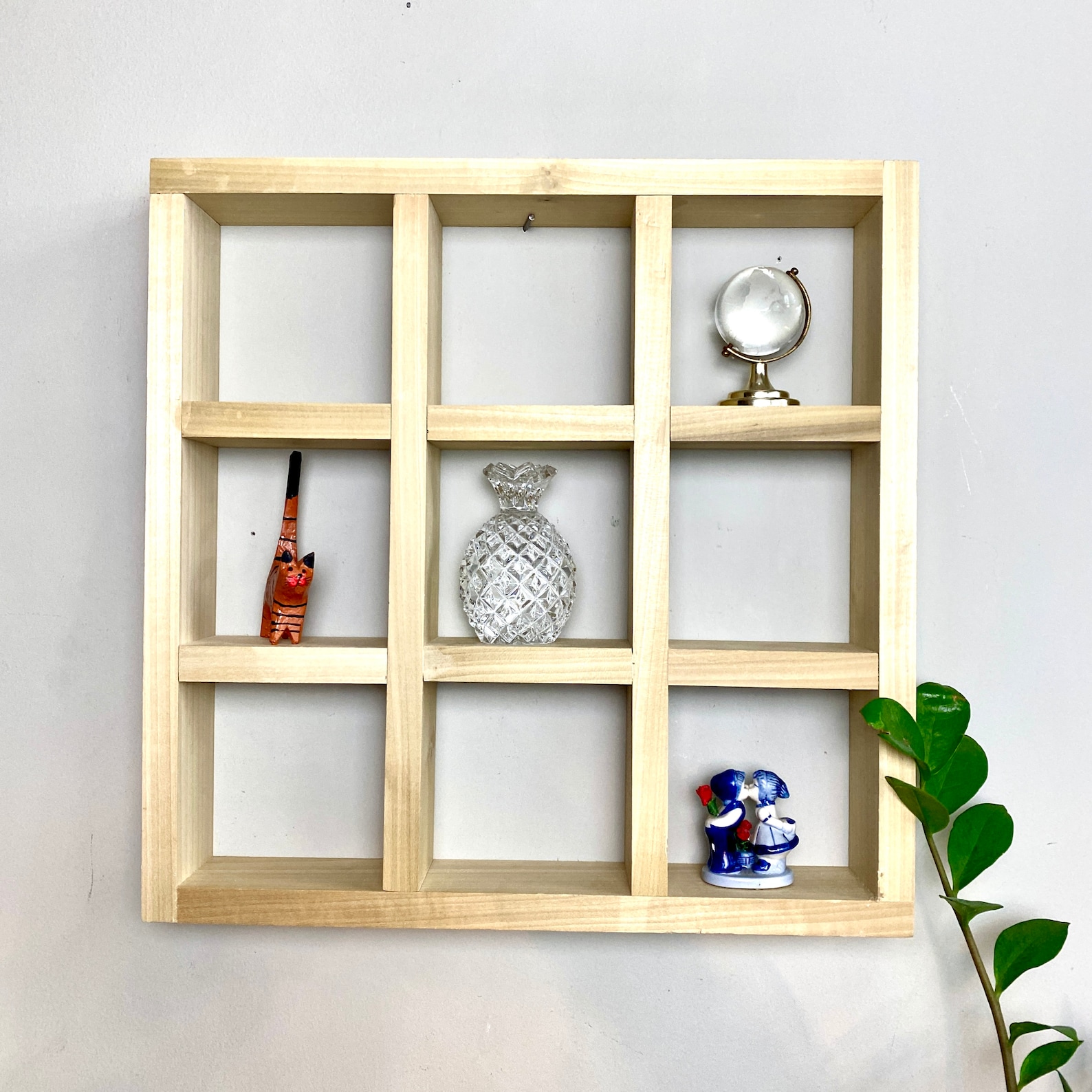 Large Floating Square Shelf 9 Cube Square Wall Shelf Light - Etsy
