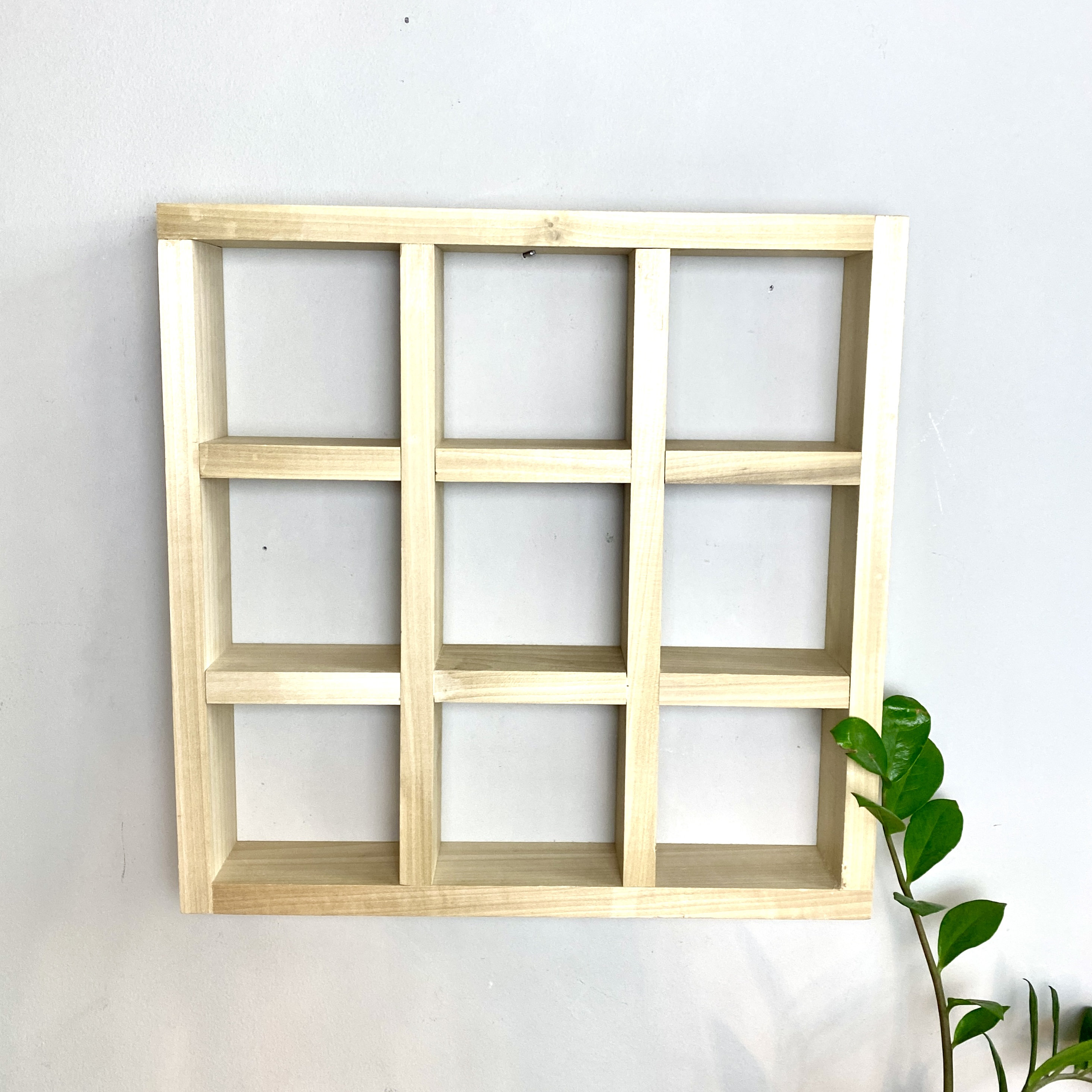 Large Floating Square Shelf 9 Cube Square Wall Shelf Light - Etsy
