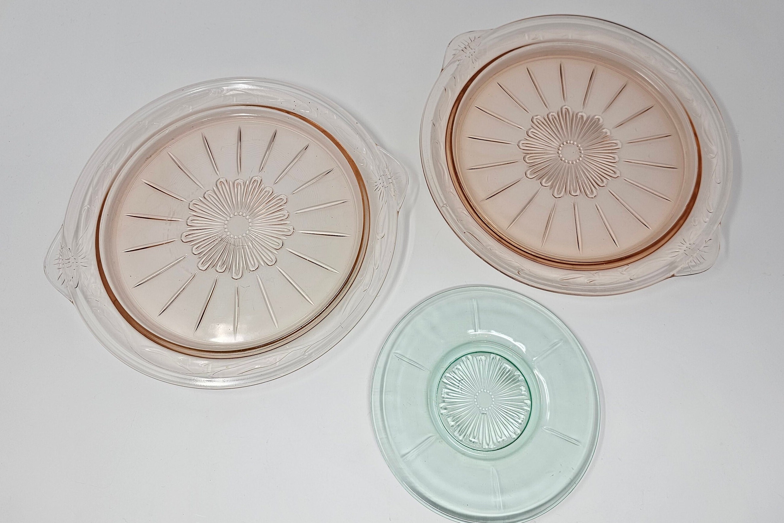 US Glass Tendril Pattern, Late 1920's Early 1930's - Etsy