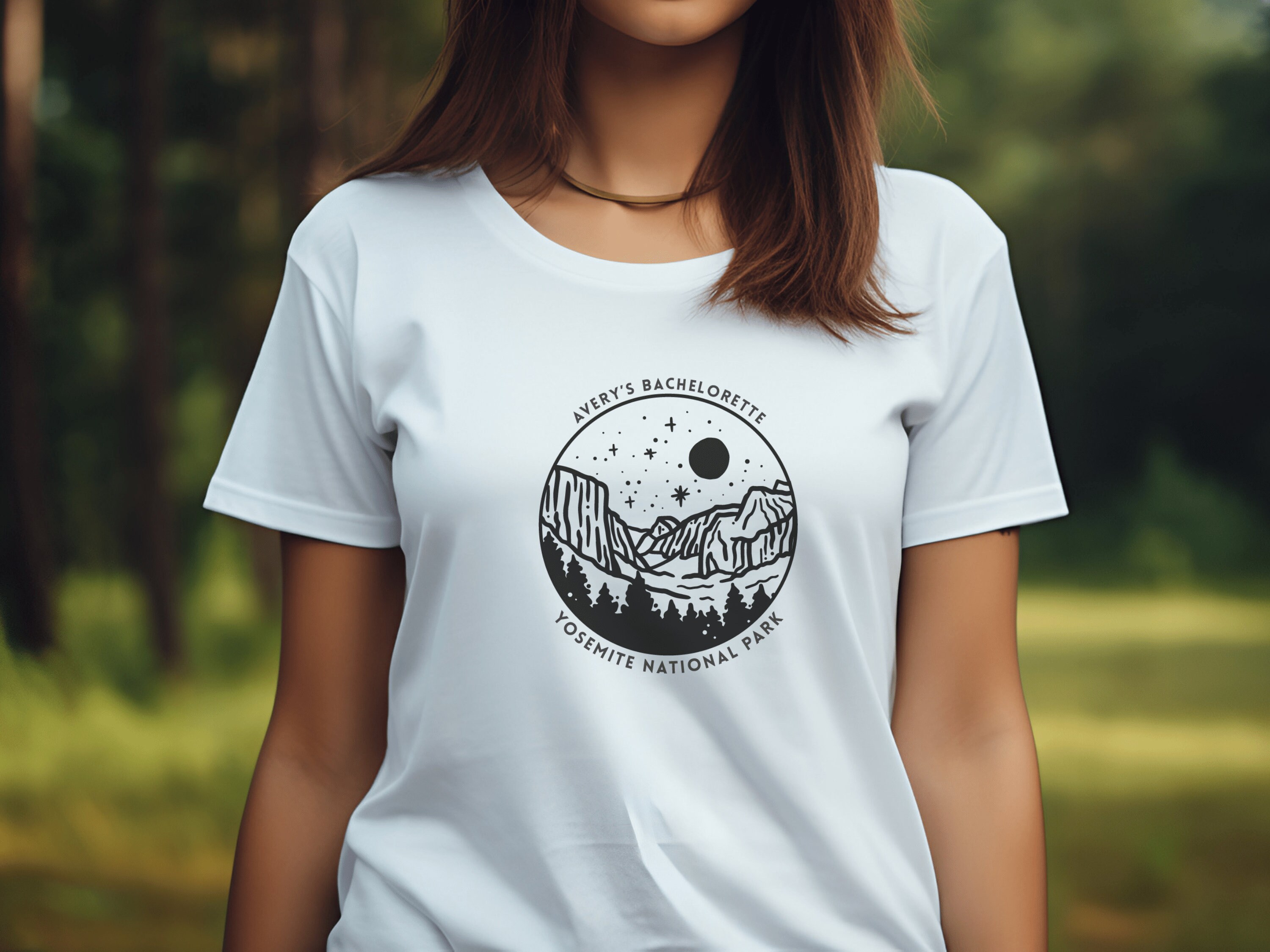 Last Trail Before the Veil Personalized Logo for Outdoorsy Bachelorette ...