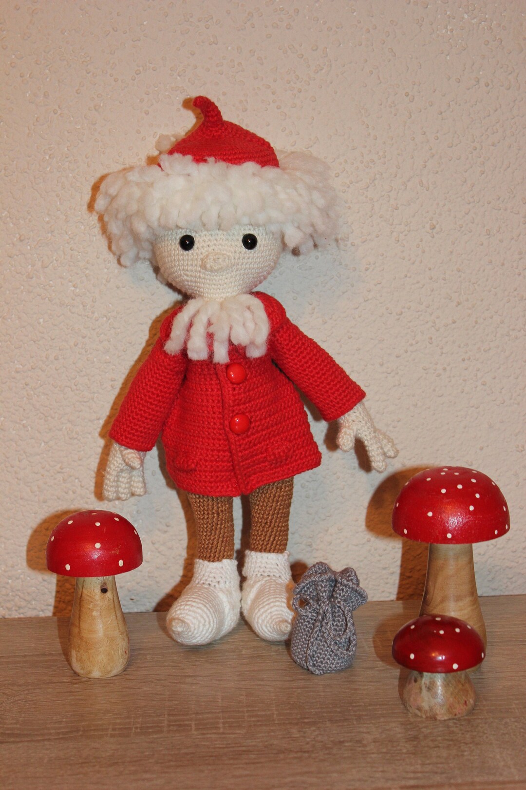 PDF Little Wichtel Diego German Instructions Doll Toy Crochet Gnome ...