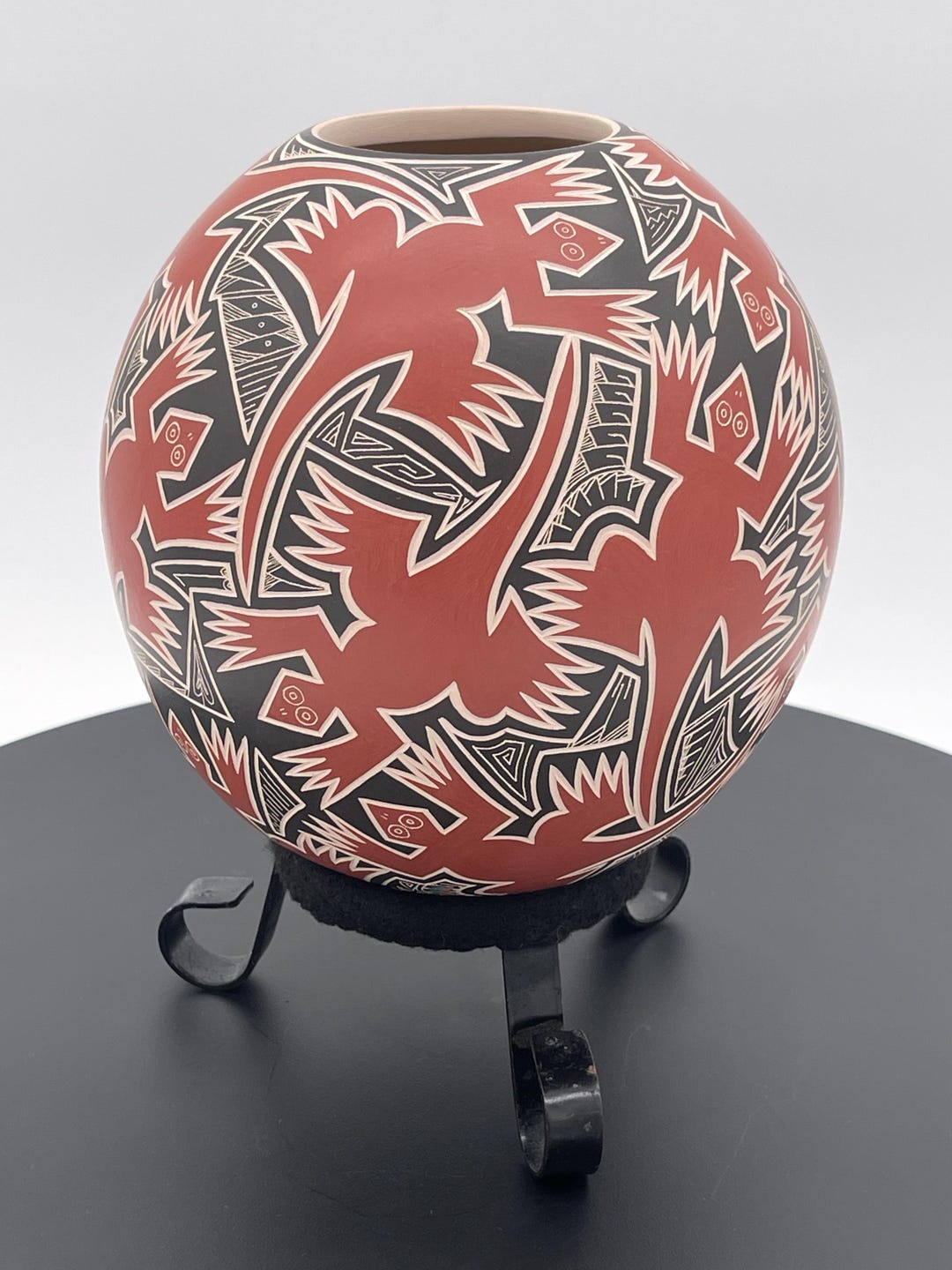 RED Mata Ortiz by Humberto Pina - Etsy