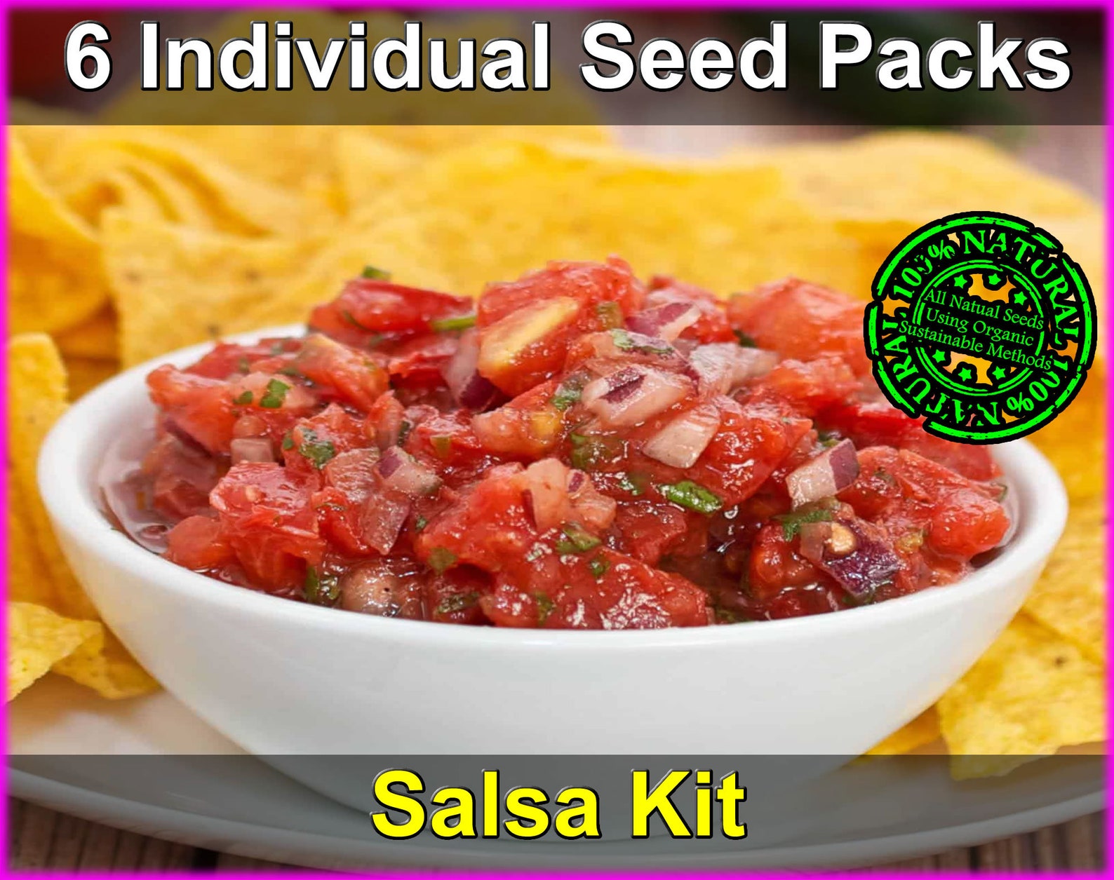 Heirloom Garden Salsa Kit Create Your Own Salsa Kit Non | Etsy