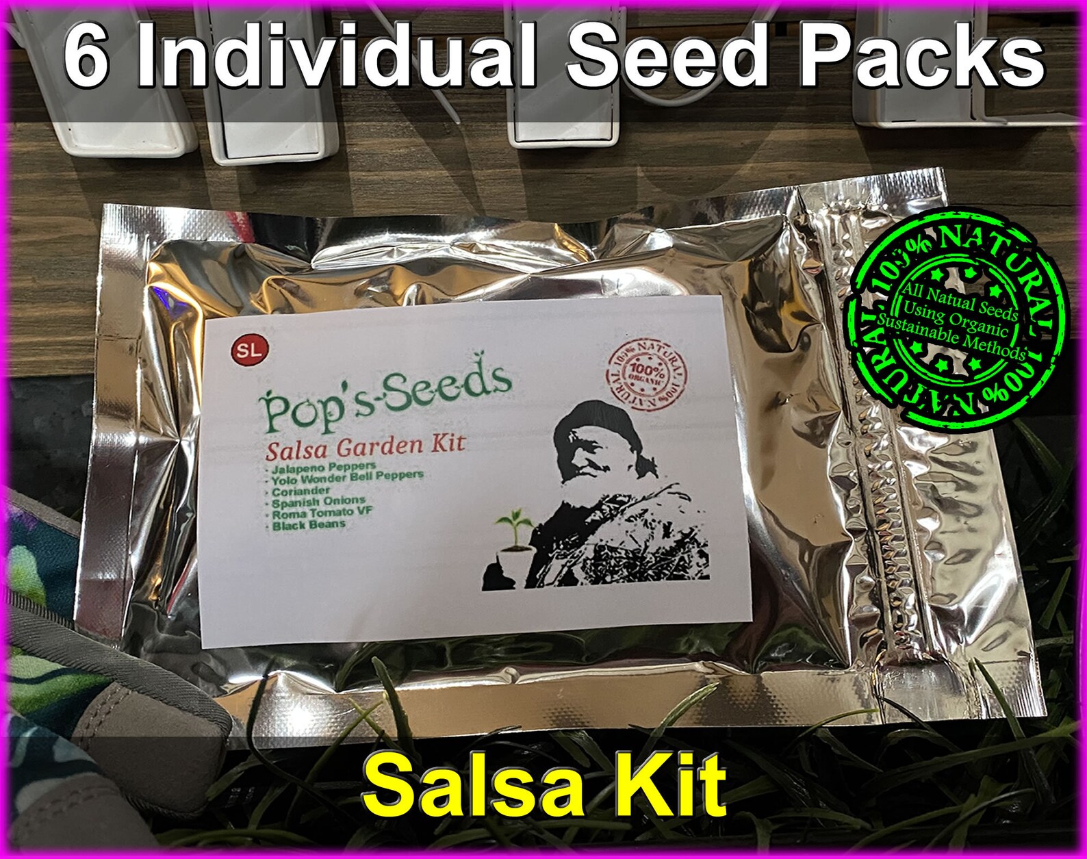 Heirloom Garden Salsa Kit Create Your Own Salsa Kit Non | Etsy