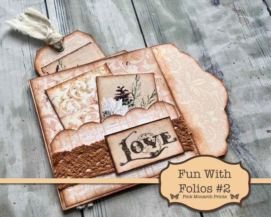 Fun With Folios #2, Junk Journal Kit, Digital Junk Journal, Junk ...