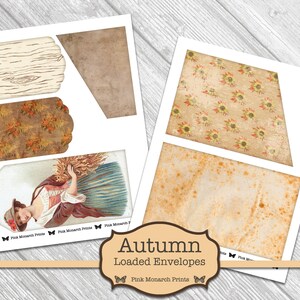 Junk Journal Kit, Fall Ephemera, Junk Journal Fall, Junk Journal ...