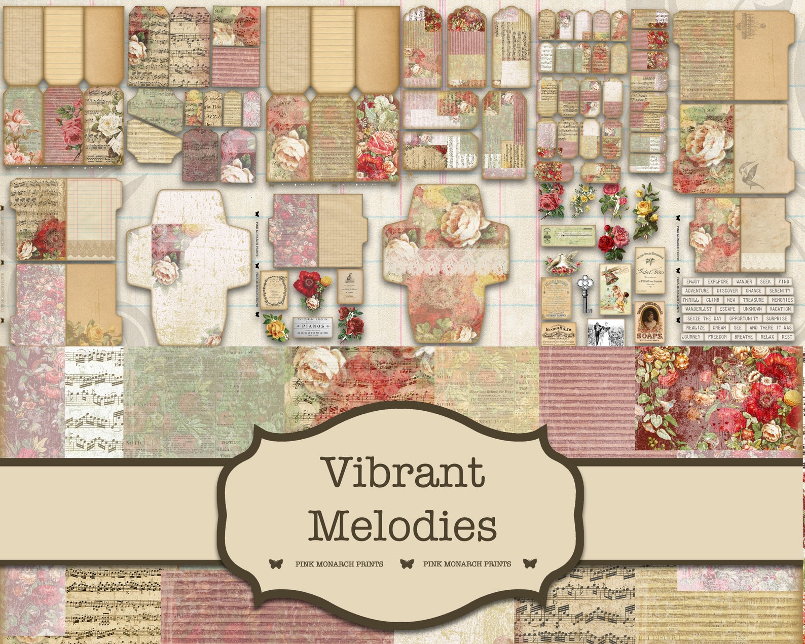 Junk Journal Digital Kits Junk Journal Kits Junk Journal - Etsy UK