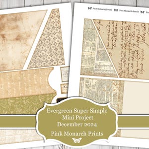 Evergreen Super Simple, Printable Kit, December 2024 Subscription Mini ...