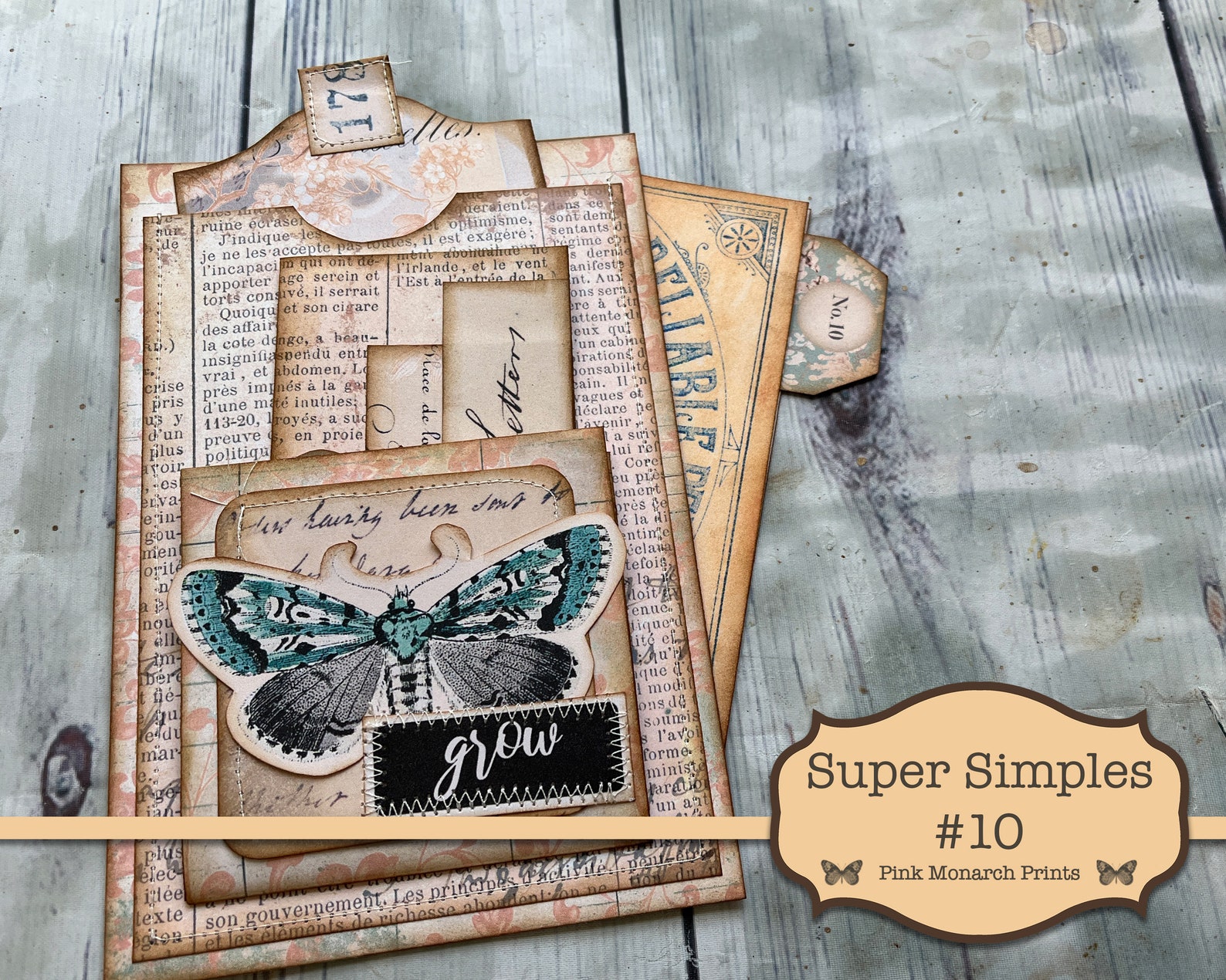 Super Simples 10, Junk Journal Kit, Digital Junk Journal, Junk ...