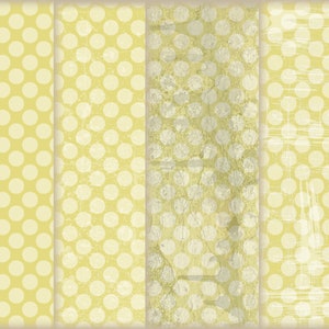 Digital Junk Journal, Polka Dot Digital Paper, Polka Dot Printable ...