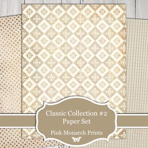 Classics Collection #2, Digital, Junk Journal Kit, Junk Journal, Junk ...