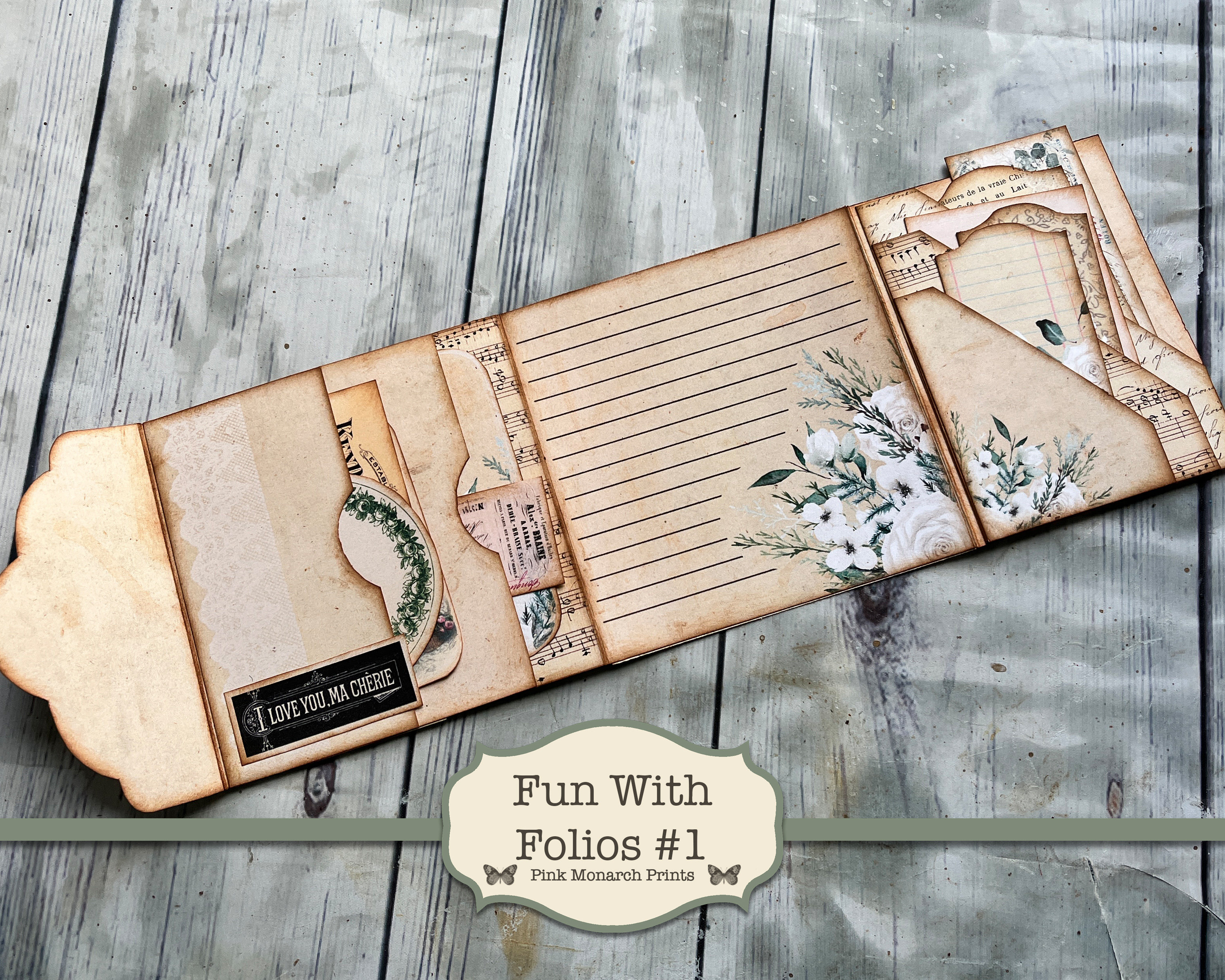 Fun With Folios #1, Junk Journal Kit, Digital Junk Journal, Junk ...