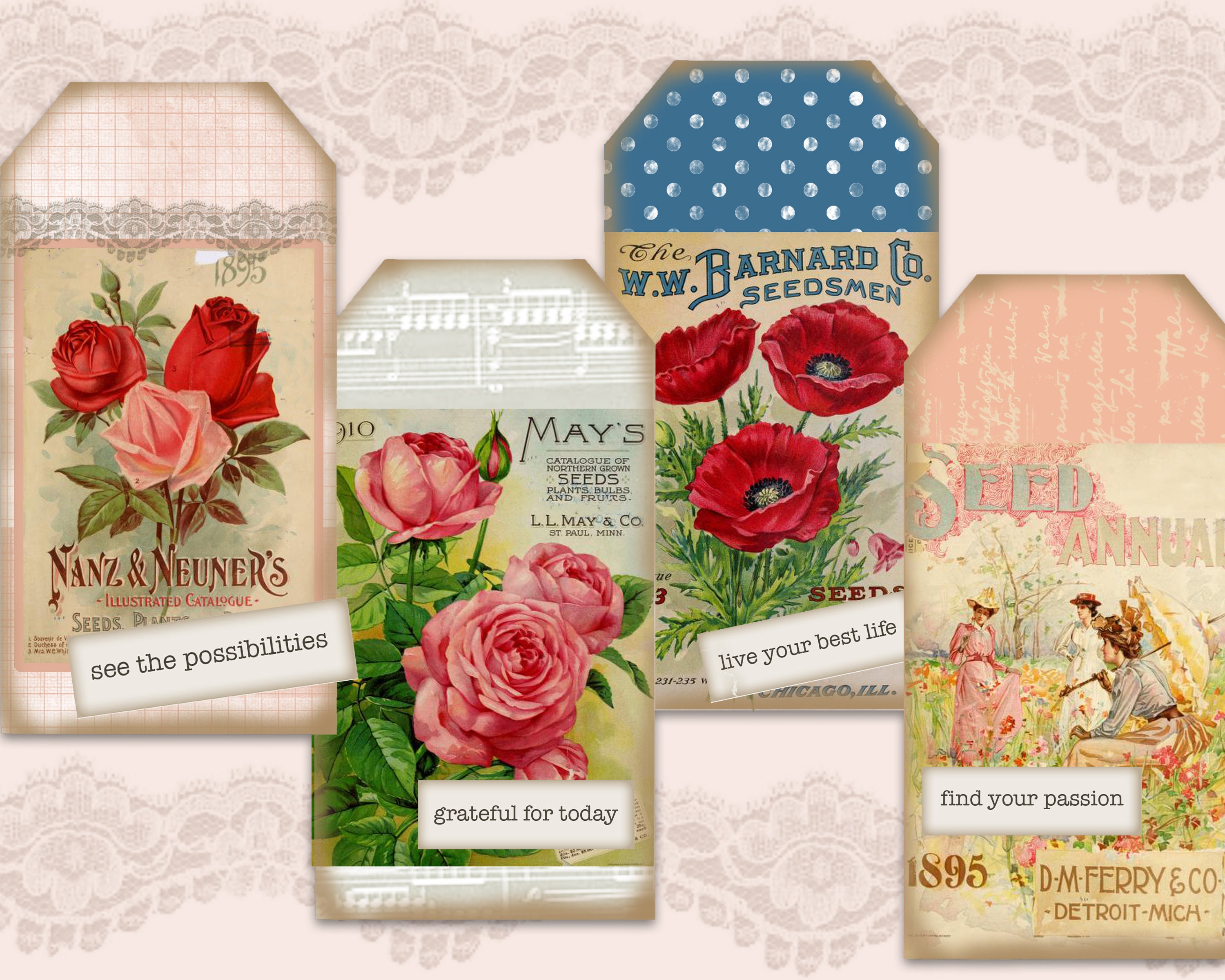 Junk Journaling Words, Words for Junk Journals, Garden Junk Journal ...