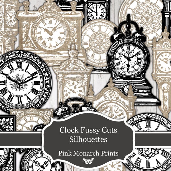 Shabby Chic Clock - Etsy
