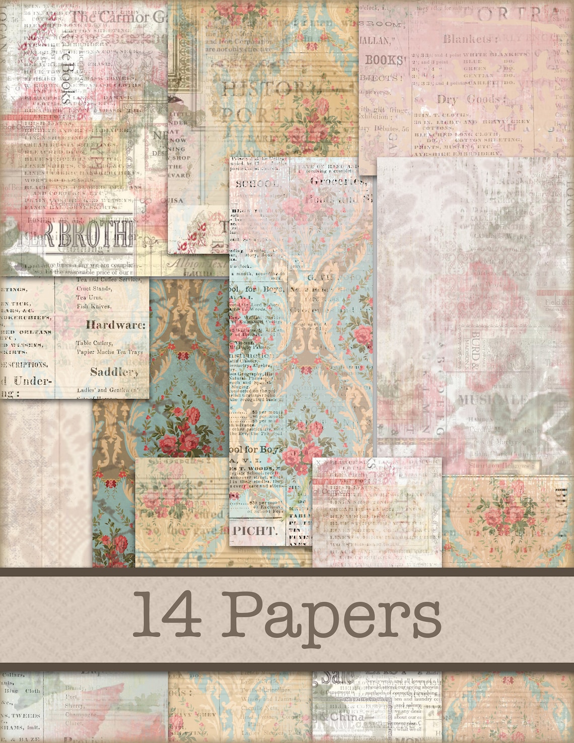Digital Junk Journal Victorian Junk Journal Printable Junk - Etsy