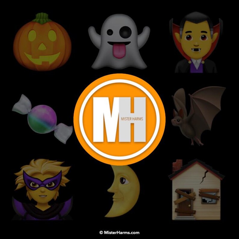 Halloween Emoji Pictionary | Fun Printable Party Guessing Game | Fall ...