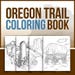 Oregon Trail Coloring Book | Pioneer Westward Expansion History (PDF ...