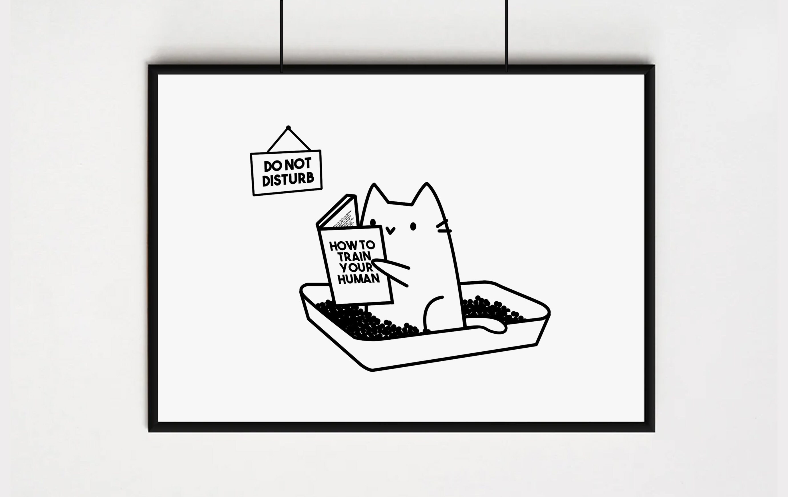 Do Not Disturb Cat Box