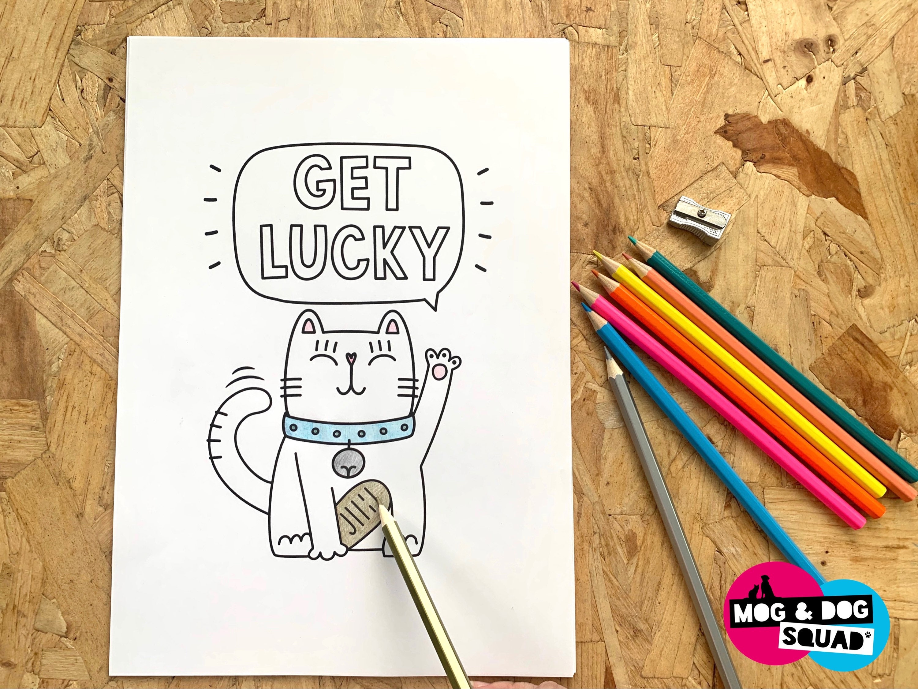 Crazy Cat Colouring Pages - 15 Pages - Printable PDF - Etsy UK