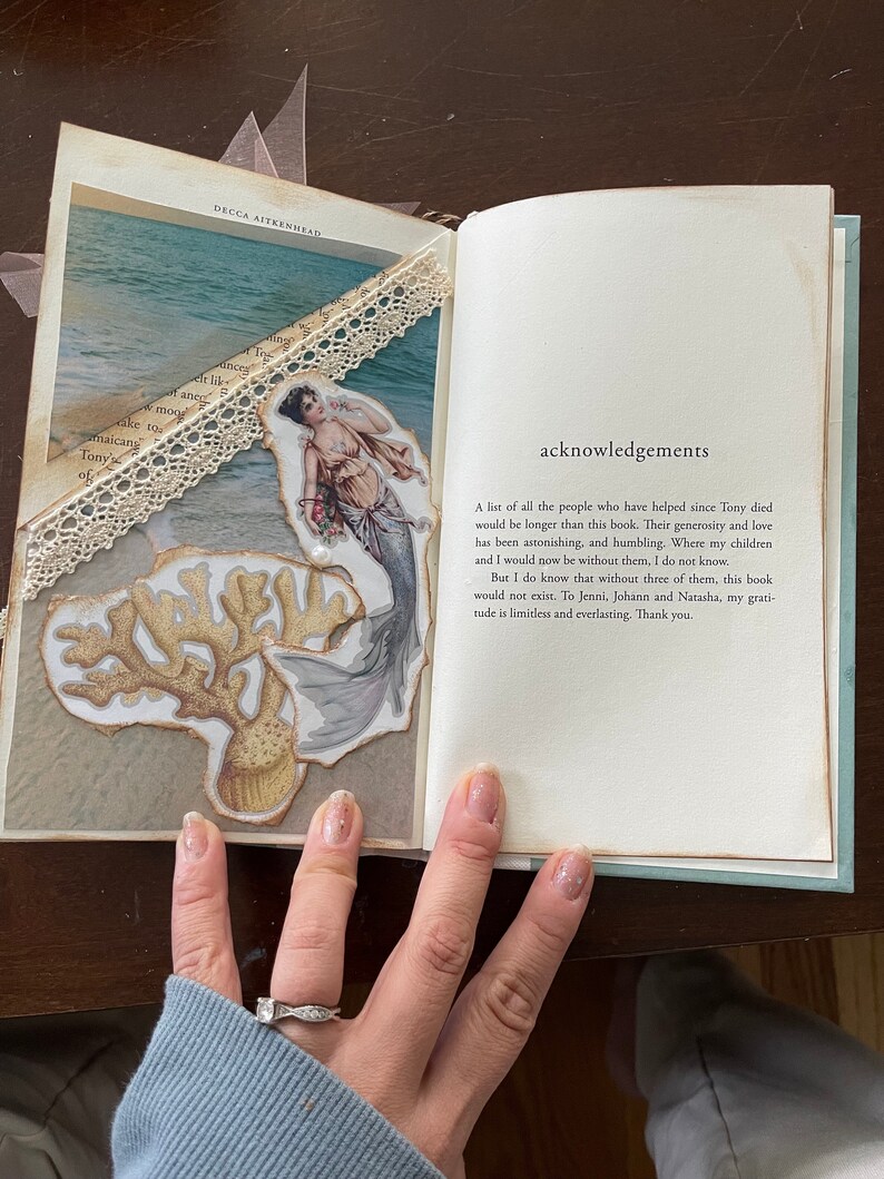All at Sea Journal, Junk Journal, Mermaid Journal, Altered Book Journal ...