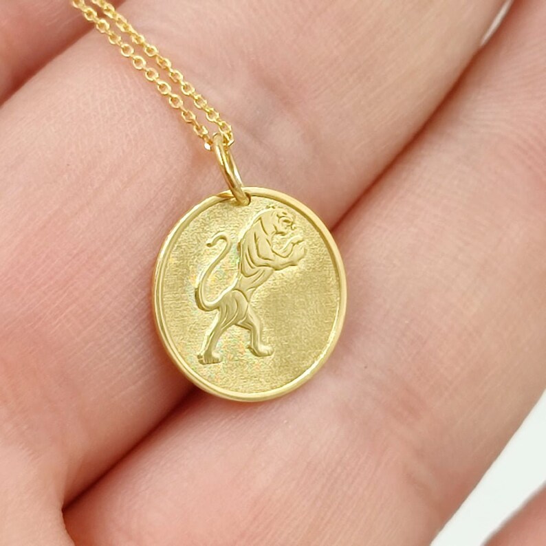 14k Solid Gold Puma Necklace Pesronalized Puma Pendant - Etsy