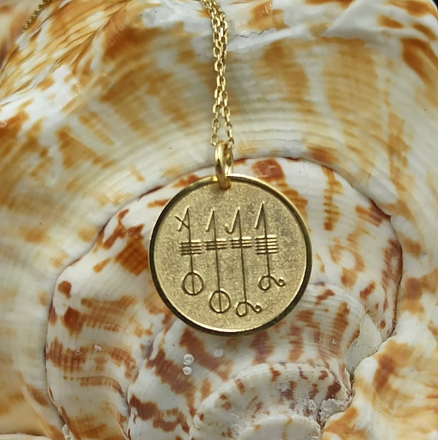 Viking Svefnthorn Solid Gold 14kviking Svefnthorn Symbols - Etsy